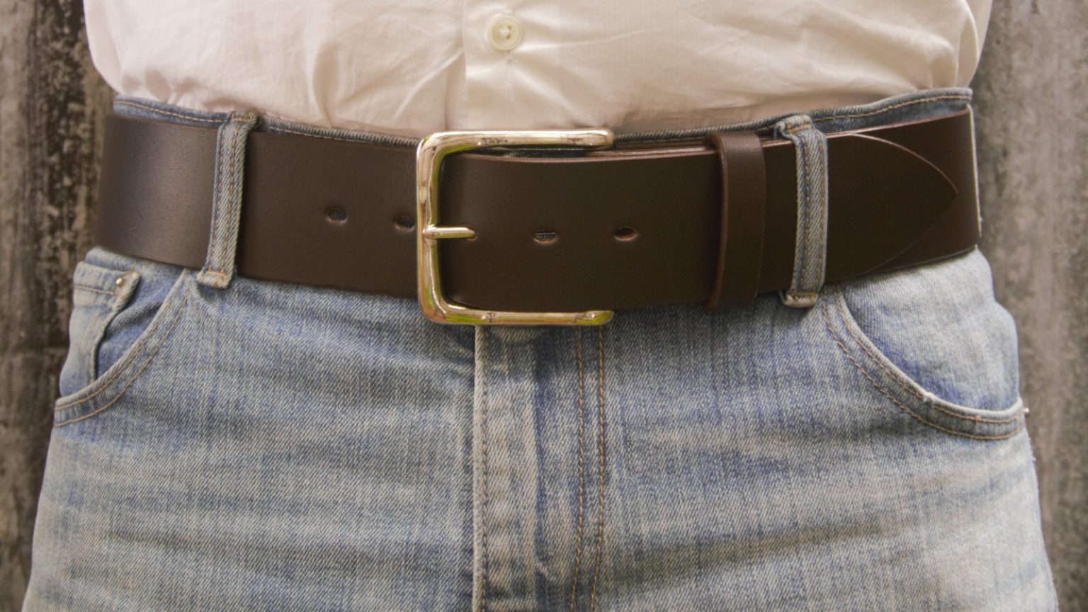 2 Inch wide leather belts