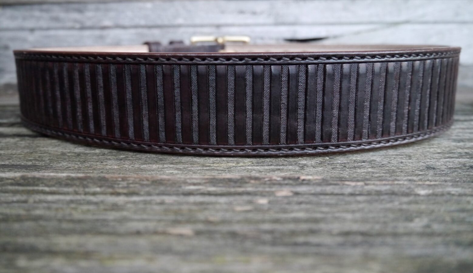 Men’s 2 inch Wide Leather Belt, Extra Heavy, Hand Carved, Tooled ...